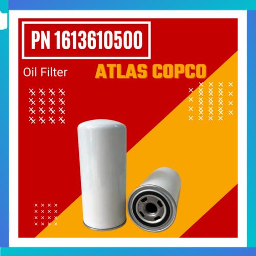 Jual Oil Filter PN 1613610500 Kompresor Atlas Copco Screw Air ...