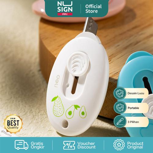 Jual Deli Mini Cutter / Pisau Cutter Kecil Portabel Lucu SK5 E2050F ...