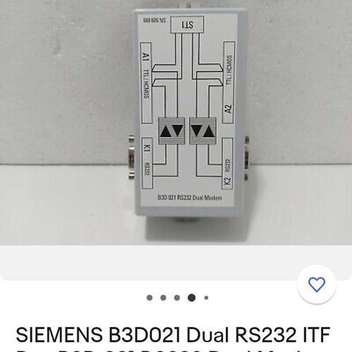 Jual Siemens B3D021 Dual Rs232 ITF Box B3D 021 Rs232 Dual Modem - Kota ...