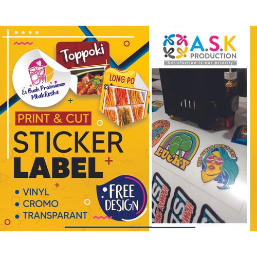Jual Cetak Stiker Custom Print & Cut / Stiker A3+ / Stiker Label ... Jual Cetak Stiker Custom Print & Cut / Stiker A3+ / Stiker Label ...