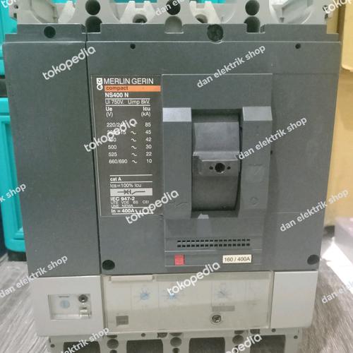 Jual MCCB MERLIN GERIN 4P NS400N 400A ORIGINAL - Jakarta Pusat - dan ...