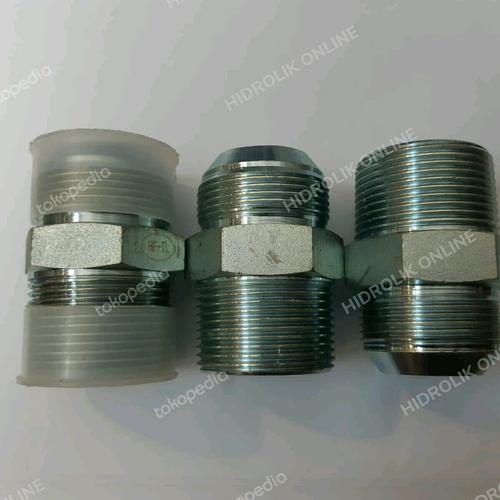 Jual DOUBLE NEPPLE 1 INCH NPT x JIC / DOBEL NEPPLE 1" NPT x 1" JIC ...