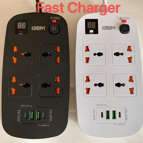 Jual Stop Kontak Prot USB+Type C Charger Timer Colokan Listrik Power ...