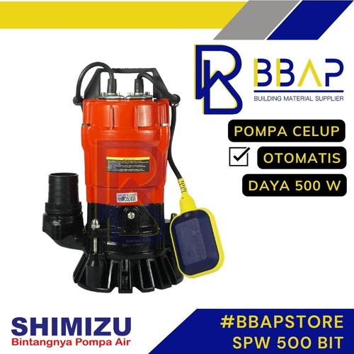 Jual Shimizu SPW 500 BIT Pompa Celup Otomatis / Pompa Kolam Ikan - Kota ...