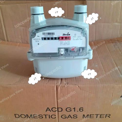 Jual flow meter gas lpg itron ACD G1.6 new - Kab. Tangerang - jaya-teknik1 | Tokopedia
