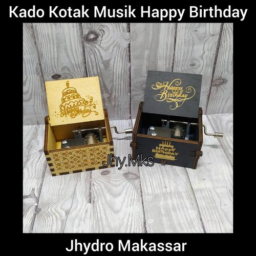 Jual Kotak Musik Happy Birthday / Kado Music Box Spesial Ulang Tahun ...