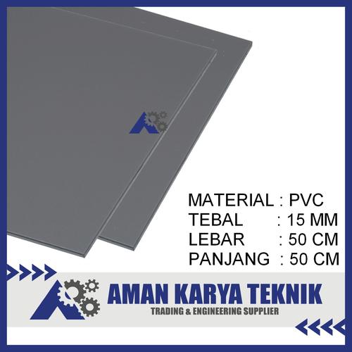 Jual Polyvinyl Chloride / PVC Lembaran ( PVC Sheet ) 15 mm x 50 cm x 50 ...