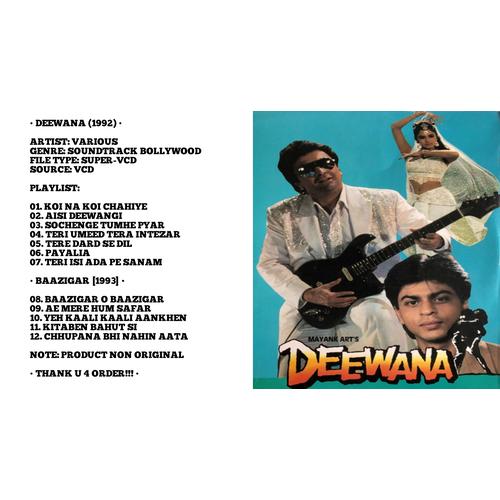 Jual Deewana vcd album - Kab. Karawang - kasetku official store | Tokopedia