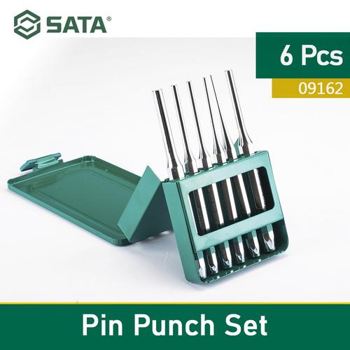 Jual Mata Pin Pahat 6 Pcs PAHAT PIN SET 09162 PIN PUNCH SET SATA ...