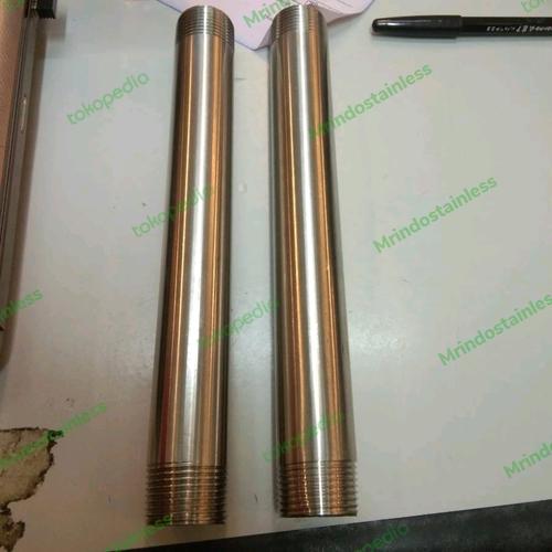 Jual Pipa Naple 3/4" Inch 20Cm Stainless Ss304 / Pipa Nepel 20cm Ss 304 ...