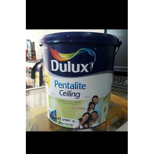 Jual Dulux Pentalite Ceiling / Cat Plafon Putih / Cat Ceiling Putih 5 ...