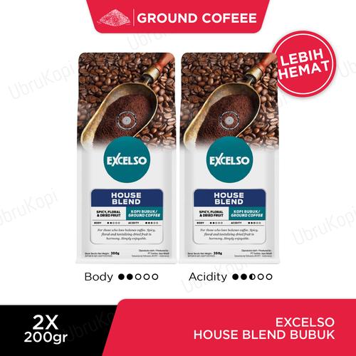 Promo Excelso Kopi Bubuk House Blend 200g Twin Pack - Jakarta Pusat ...