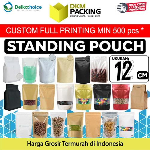 Jual Plastik Klip Kemasan SMALL Ukuran 12cm Standing Pouch Sealer ...