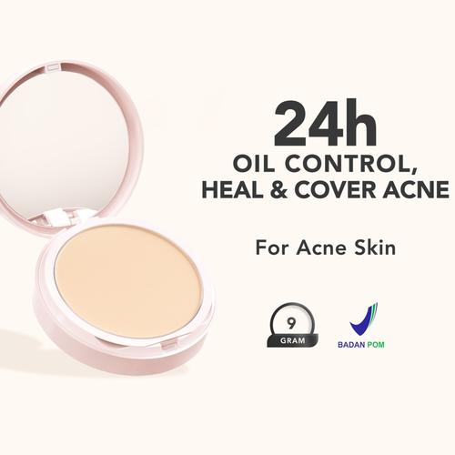 Jual Sea Makeup Acne Cover & Smooth Two Way Cake - SETTING POWDER - Kab ...