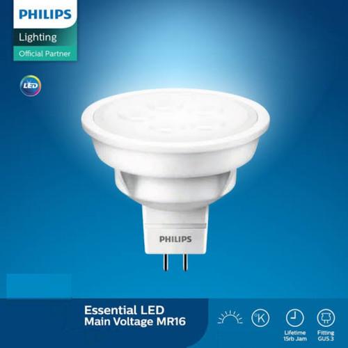 Jual Lampu PHILIPS Essential LED Spot MR16 3W 865 36D Putih - Kota ...