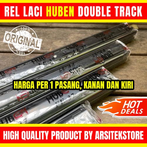 Jual Rel Laci Double Track 25 30 35 40 45 50 55 60 cm HUBEN non ...