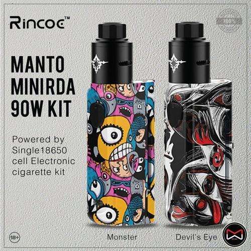 Jual RINCOE MANTO MINI RDA 90W KIT DEVIL'S EYE AUTHENTIC BY RINCOE ...