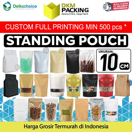 Jual Plastik Klip XTRA SMALL Ukuran 10cm Standing Pouch Kemasan Makanan ...