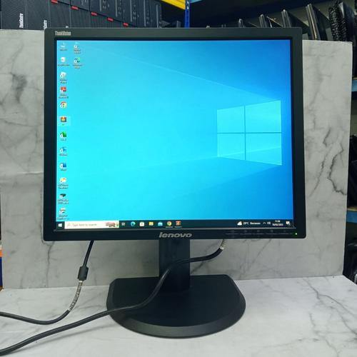 Jual MONITOR LENOVO THINKVISION 19 INCH KOTAK KAKI NAIK TURUN BISA ...