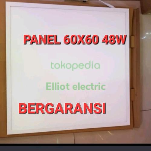 Jual LAMPU PANEL LED 60x60 INBOW / OUTBOW DOWNLIGHT 60 X 60 48W 48 WATT ...