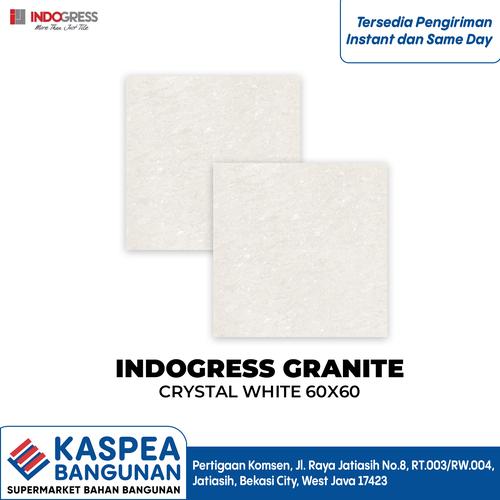 Jual GRANITE LANTAI INDOGRESS GRANITE CRYSTAL WHITE 60X60 - Kota Bekasi ...