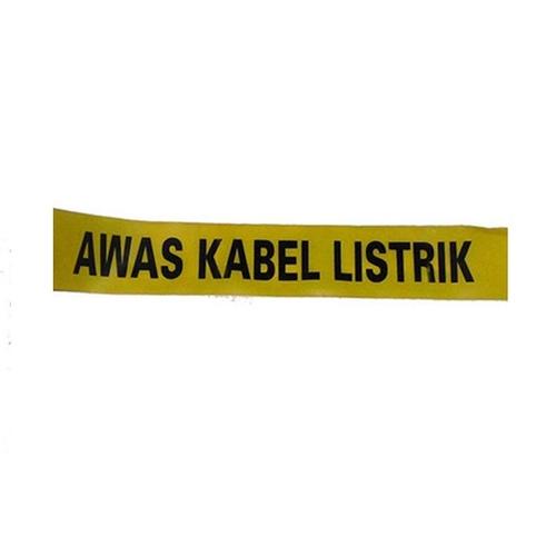 Jual warning tape barricade awas kabel listrik,garis pita batas polisi ...
