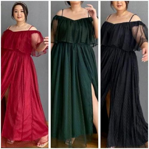 Jual Sabrina Maxi Jumbo Big Size Pesta Mewah Elegan Wanita Maxy Long ...