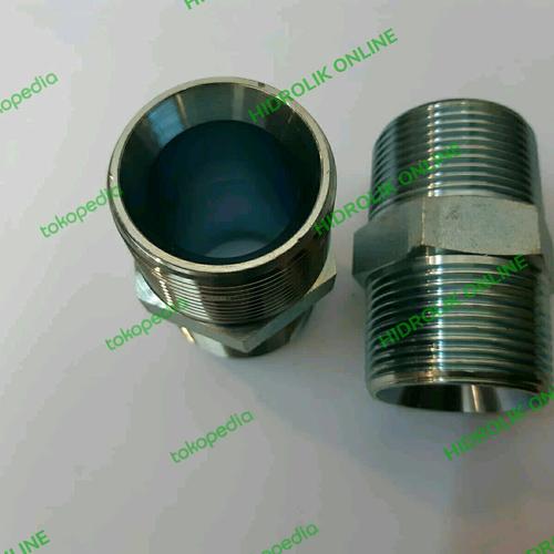 Jual DOUBLE NEPPLE 1 INCH NPT - NPT / DOBEL NEPEL 1" NPT - Jakarta ...
