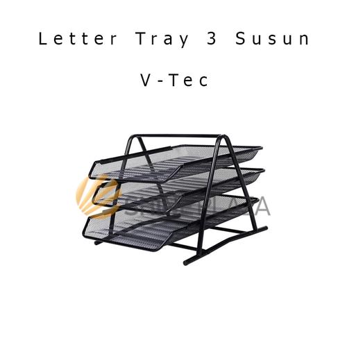 Jual Rak Kertas - Document Tray 3 Susun V-Tec - Kota Bandung - Shine ...