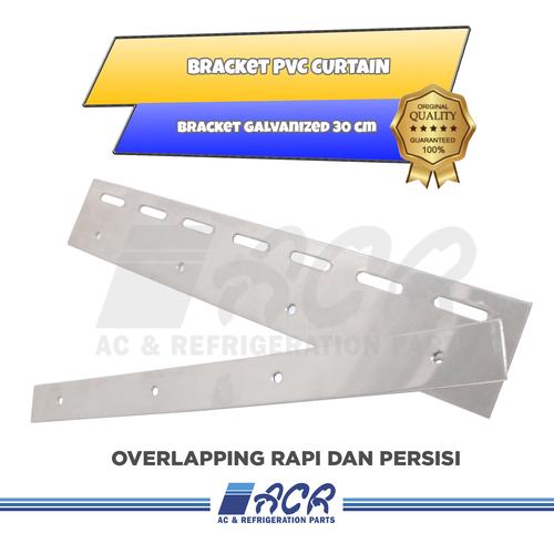 Jual Hanger Bracket / Braket/Breket Tirai PVC Curtain Galvanize - 30cm ...