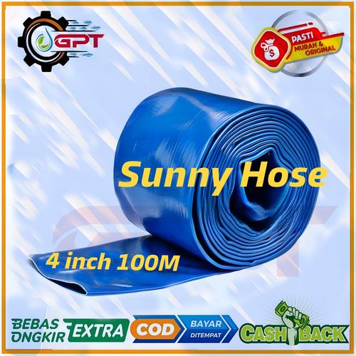 Jual Selang Sunny Hose 4 inch 100M Selang Buang Selang irigasi Selang ...