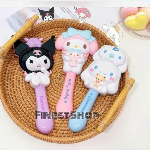 Jual Sisir Princess 3D Frozen Mermaid Aurora Belle Rabbit Sisir Anak ...