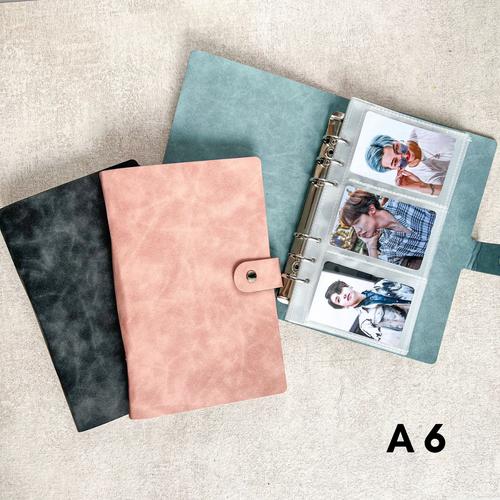 Jual Binder A6 6 Ring MAVEN / Album Photocard PC Koleksi Leather Kulit ...