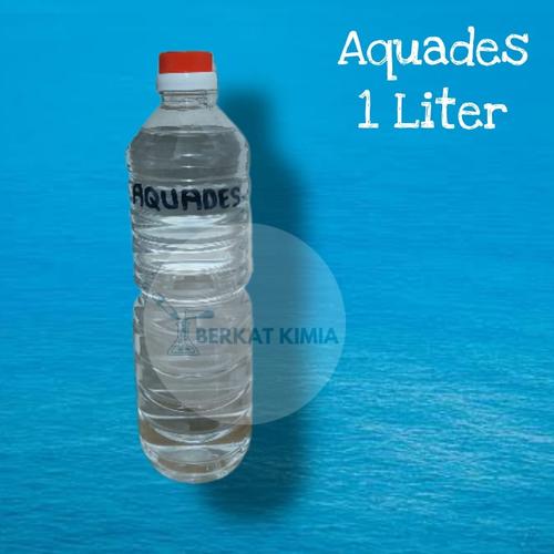 Jual Aquades / Aquadest / Akuades / air suling distilled water 1 Liter ...