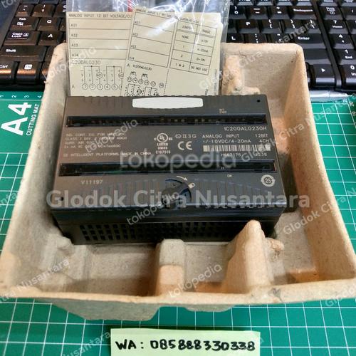 Jual GE Fanuc Analog Input Module IC200ALG230H 12 Bit Volt/Curr 4 ...