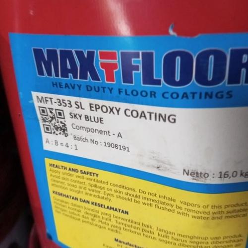 Jual epoxy Fanos asia/Maxfloor 1kg set @sky blue - Jakarta Barat ...