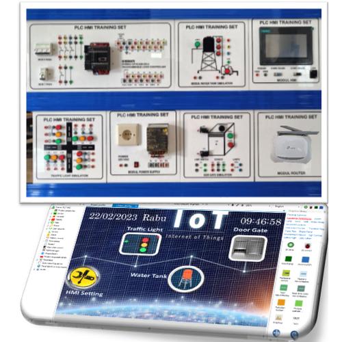 Jual PLC HMI IoT TRAINING SET - Kota Semarang - SARANA CIPTA MEDIA ...