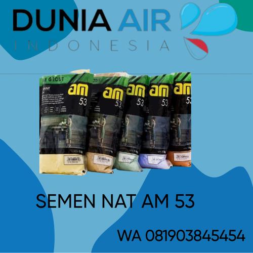 Jual SEMEN NAT AM 53 Tile Grout Pengisi nat keramik granit semen warna ...