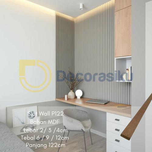 Jual [DC] Slat Panel 122 - Panel Dinding - Kisi-kisi dinding - wall ...