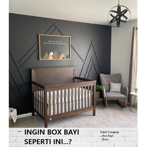 Jual Set Baby Box Model Minimalis Box Bayi Kayu Tempat Tidur Anak - Box ...