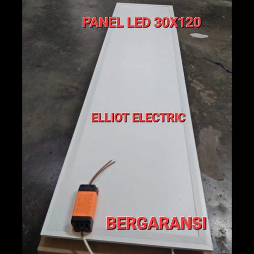 Jual LAMPU PANEL LED 30X120 DOWNLIGHT TIPIS 48W 48 WATT INBOW SLIM / OUTBOW - Putih, 30x60 inbow ...
