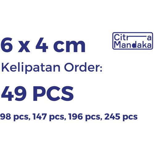 Jual Stiker Segel Box Ulang Tahun Custom | Sticker Label Hampers - 6 x ...