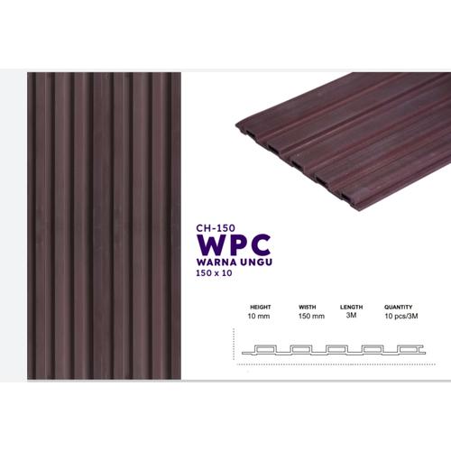 Jual Wpc wall panel / wpc wood panel per lembar 3m x 15cm x 1 cm ...