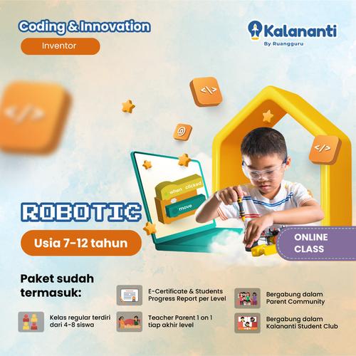 Jual Coding & Innovation - Robotic Inventor - Online Class - 1 Level - Kota Tangerang Selatan ...