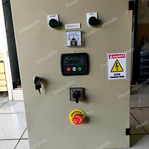 Jual Set panel ATS - AMF 1 phase daya max 5,5 kva - Kab. Bekasi - Panel ...