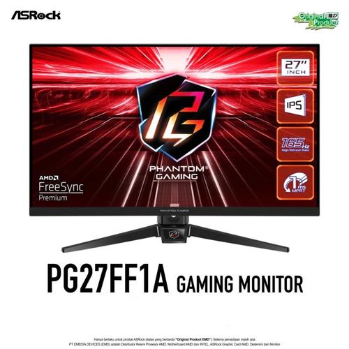 Jual Monitor ASROCK LED 27" Phantom Gaming PG27FF1A - Jakarta Pusat ...