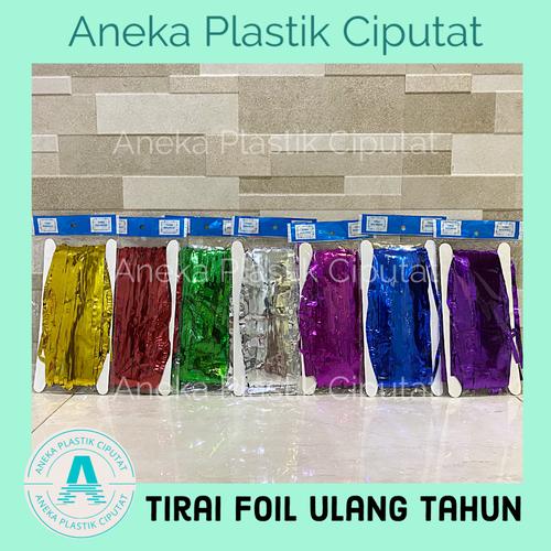 Jual Tirai Foil / Tirai Ulang tahun - Silver - Kota Tangerang Selatan ...