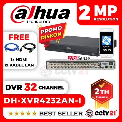 Jual DVR DAHUA DH-XVR4232AN-I 32 Channel 32CH 2MP Garansi Resmi ...