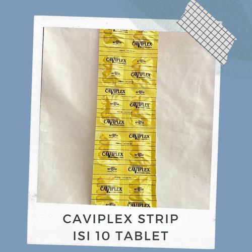 Jual CAVIPLEX STRIP ISI 10 TABLET - Kota Bandung - JeansPharmaTech ...