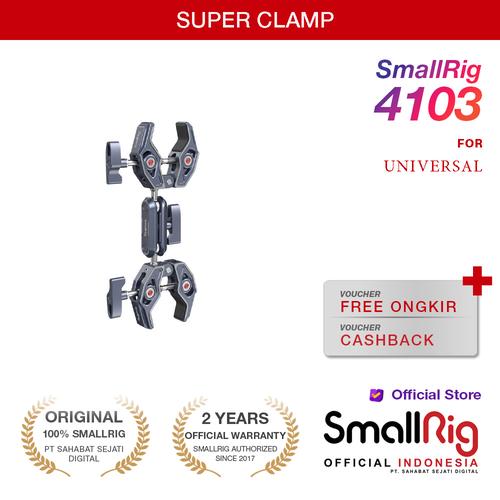 Promo SmallRig 14mm - 65 mm Super Clamp with Double Crab Shaped Clamps ...